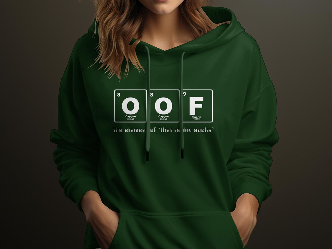Uff: Funny Science T-shirt Periodic Table element of That Really Sucks ...