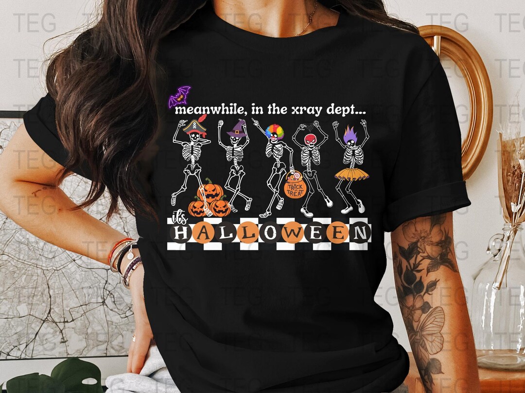 Halloween X-ray Tech PNG Digital File: 300DPI | Spooky Imaging ...