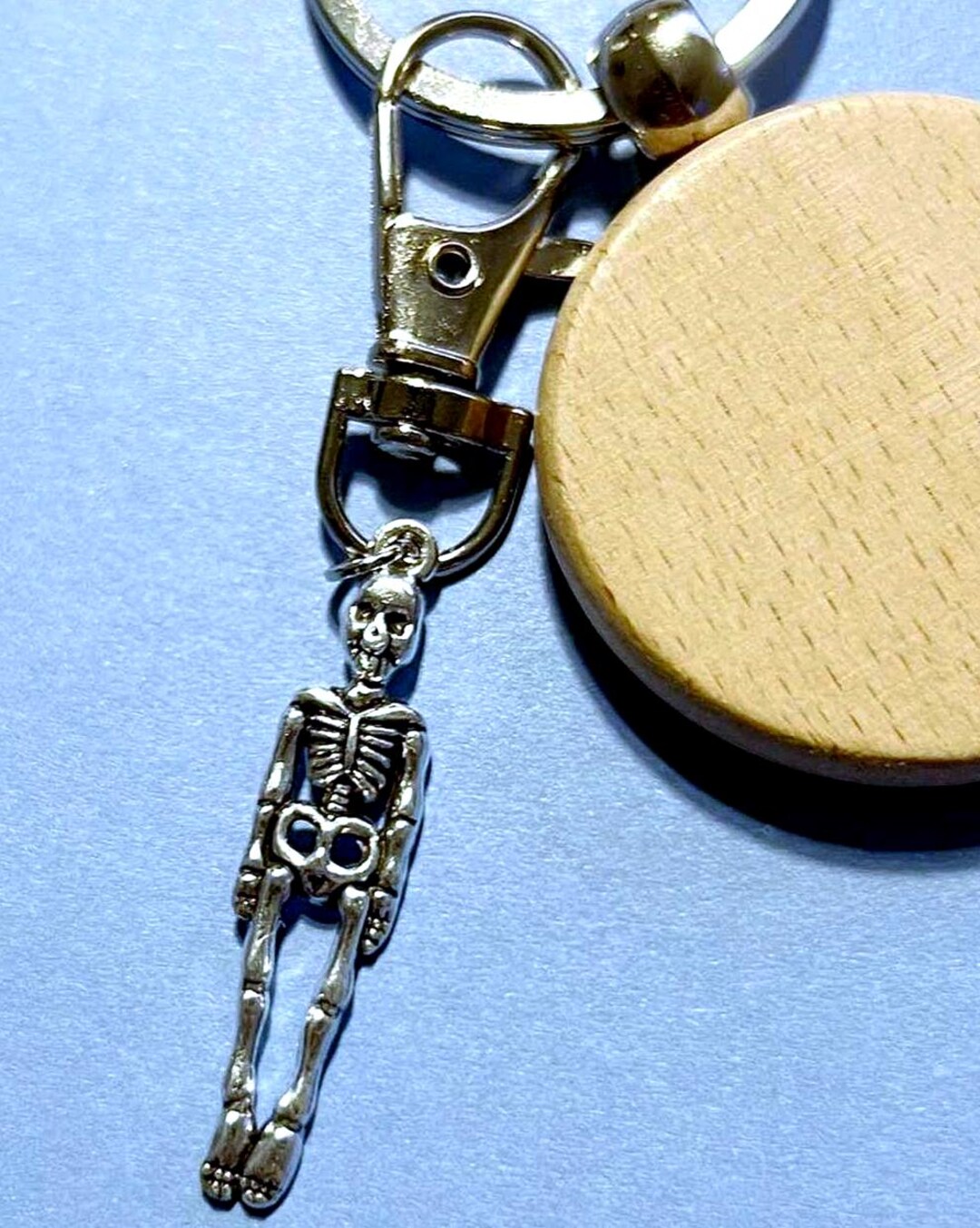 Skeleton Keychain for Imaging Techs | Stainless Steel Skeleton Charm ...