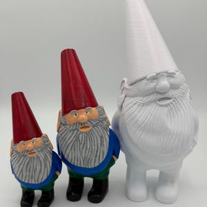 Chompski 3D Printed Gnome Chompski Statue/figurine Painted - Etsy