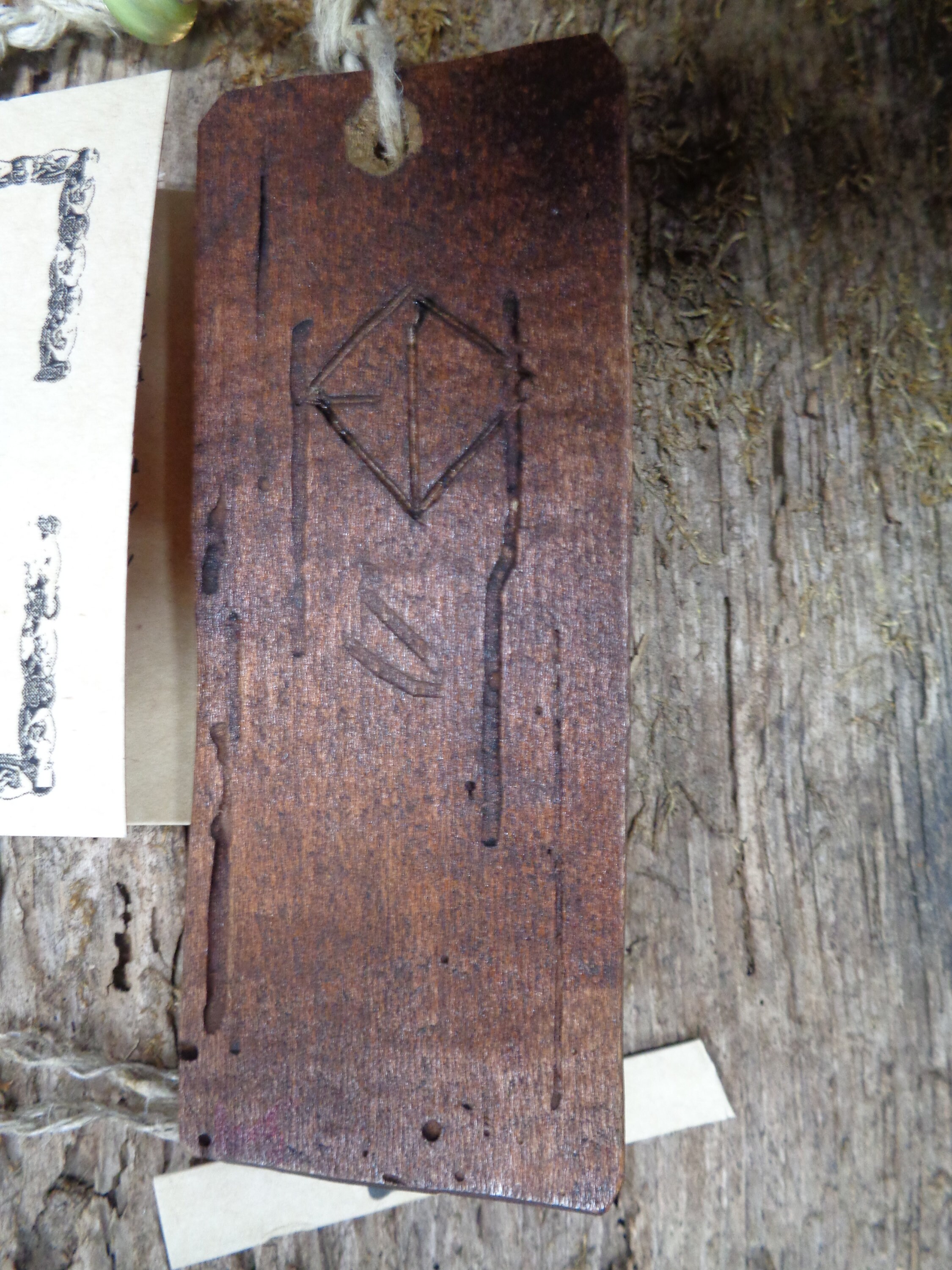 Wood Spirit Carving / Good Luck Charm Hand Carved by the Enchanting ...