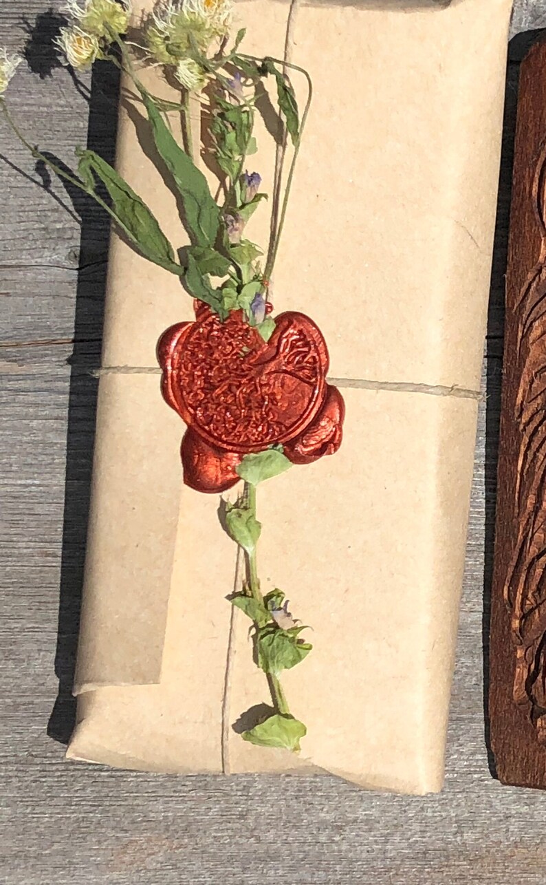 Wood Spirit Carving / Good Luck Charm - Hand Carved by the Enchanting ...