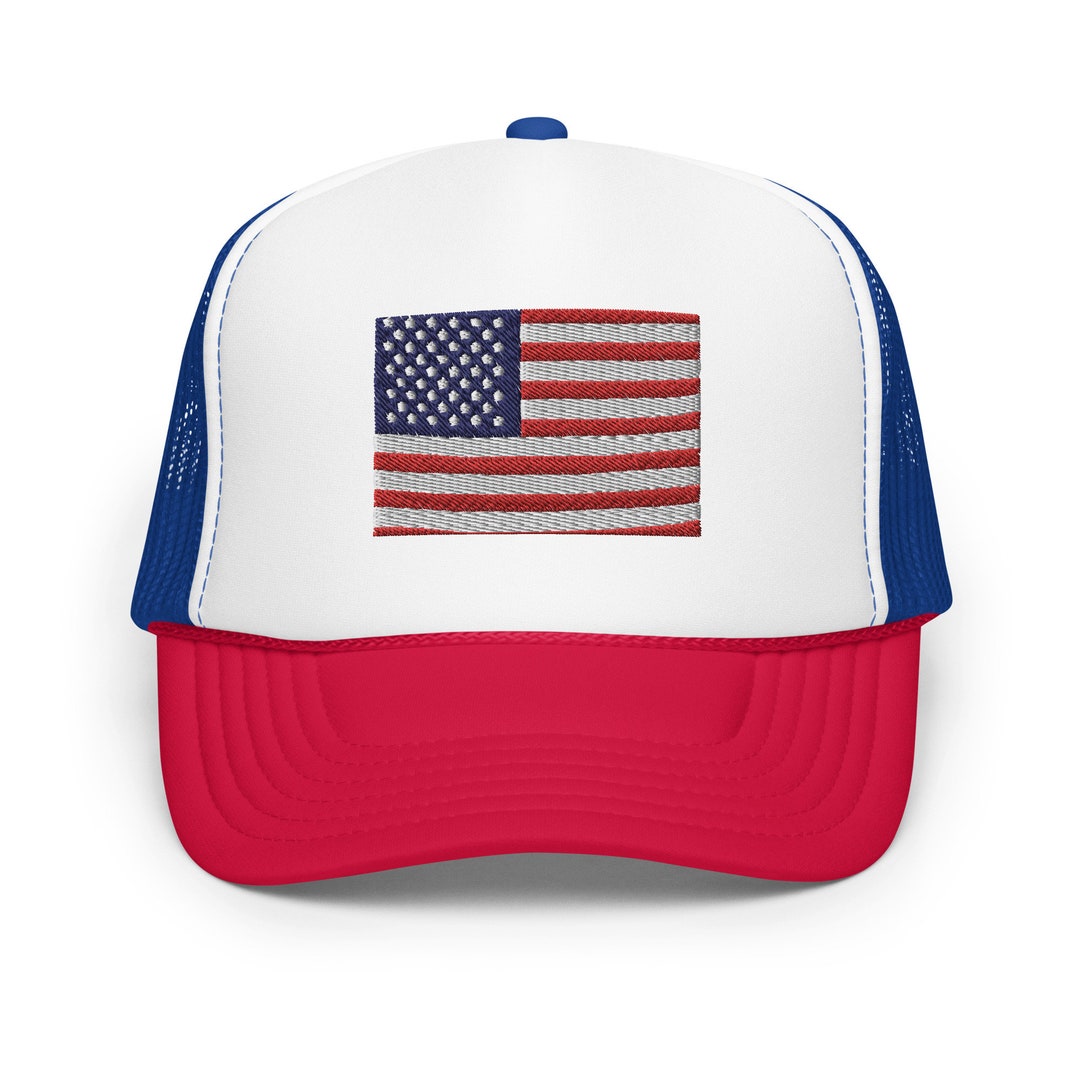 USA Memorial Day Foam Trucker Hat - Etsy