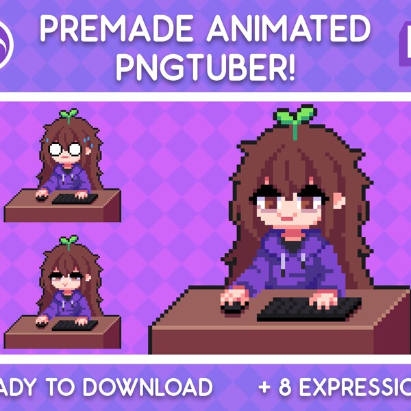 Pngtuber Pixel Art - Etsy Australia