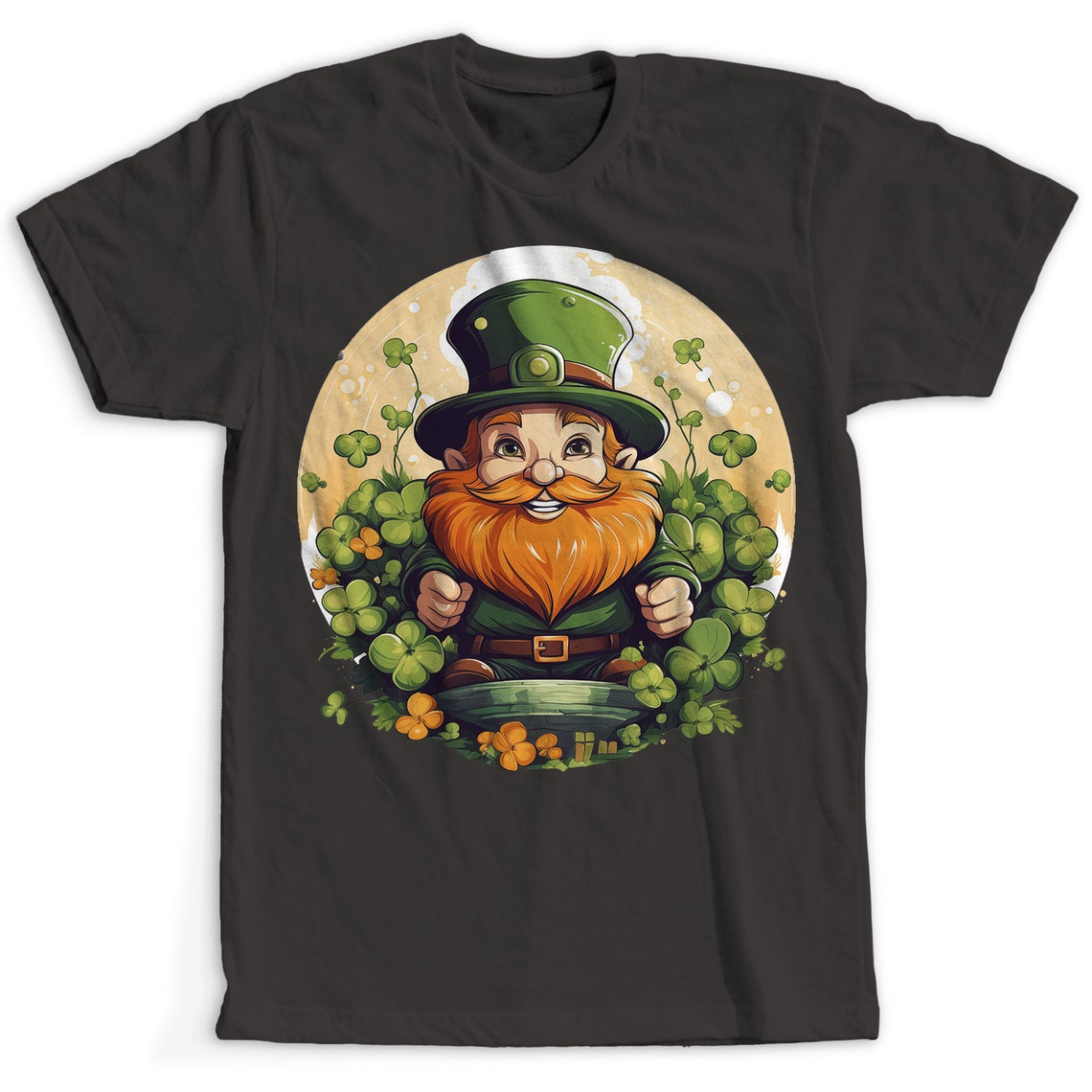 St. Patrick's Day Leprechaun T-shirt Design Digital Downloads, Cool ...