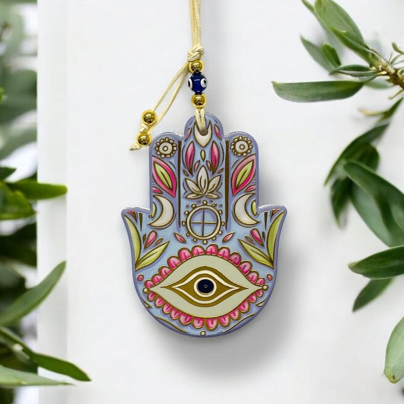 Evil Eye Hanging Door Hamsa - Etsy