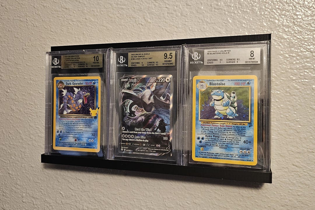 Beckett, PSA 3 Card Display. - Etsy