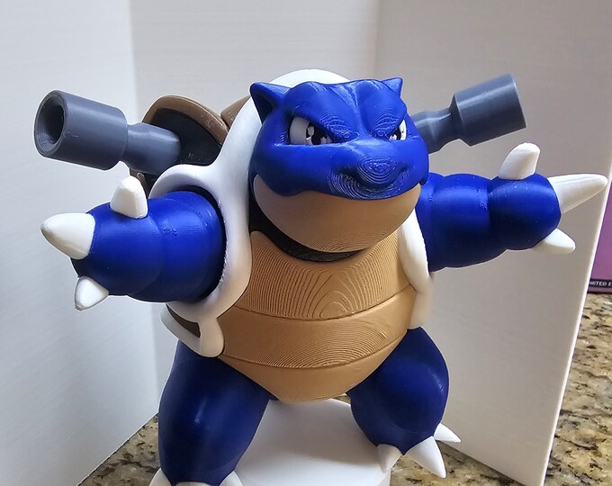 3D Blastoise 3D Printer Files 3D STL Model Print ,STL File,3d Digital ...