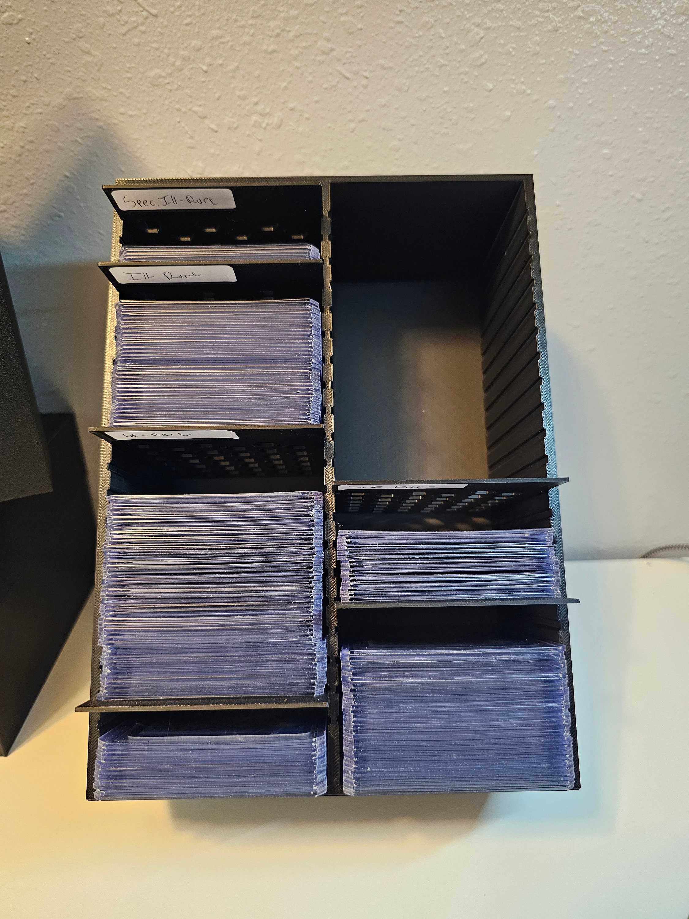 Top-box V1. Toploader Card Storage System. Safety Store and Organize ...