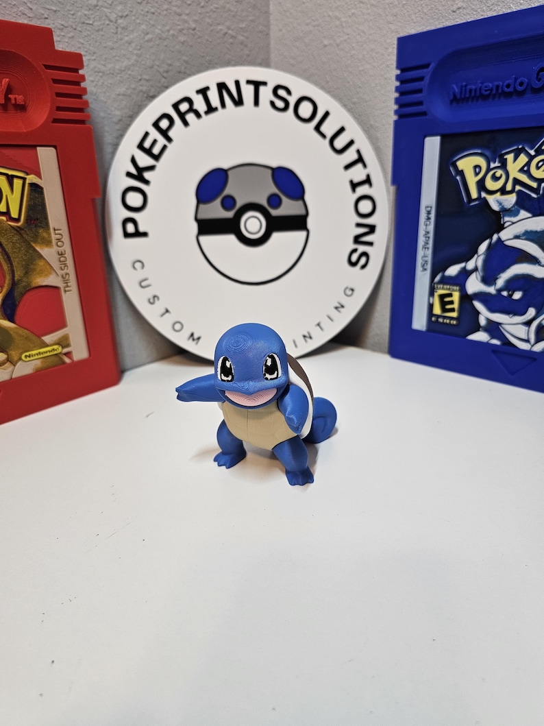 Squirtle, Wartortle, Blastoise Line Figurines - Etsy