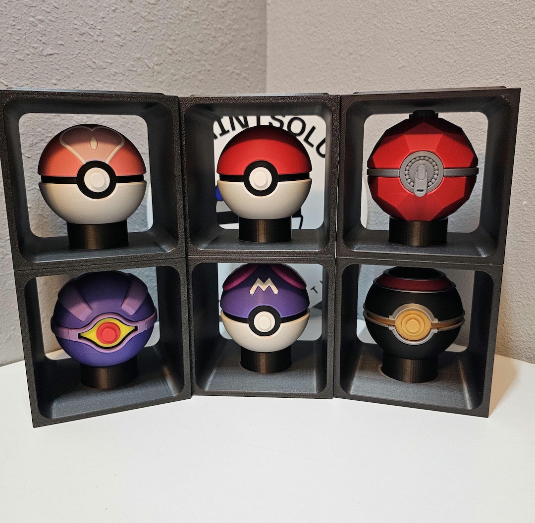 Full Size Highly Detailed Pokeballs - Etsy