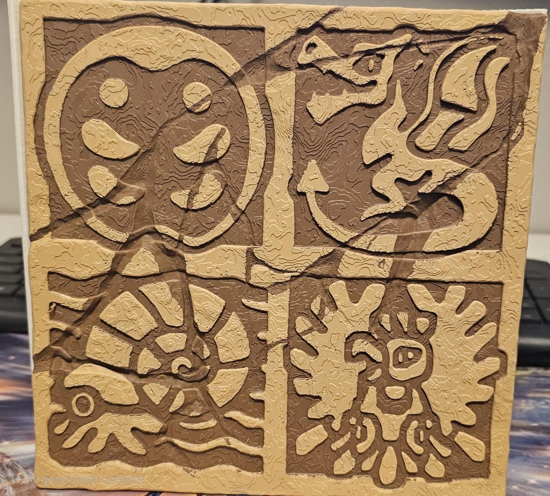 Pokemon Ruins of Alph Tablet - Etsy
