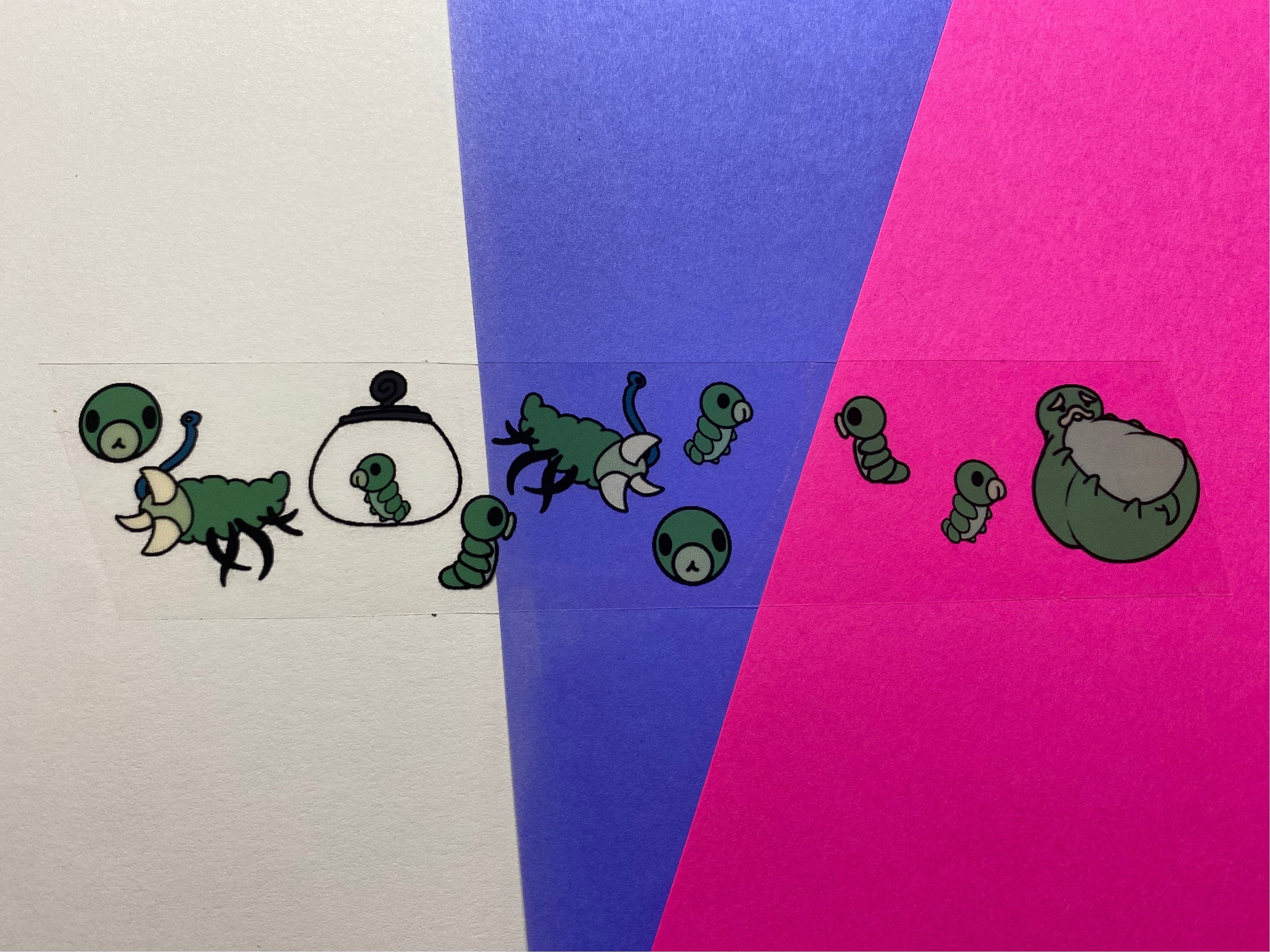 Hollow Knight Grub Clear PET Transparent Washi Tape - Etsy