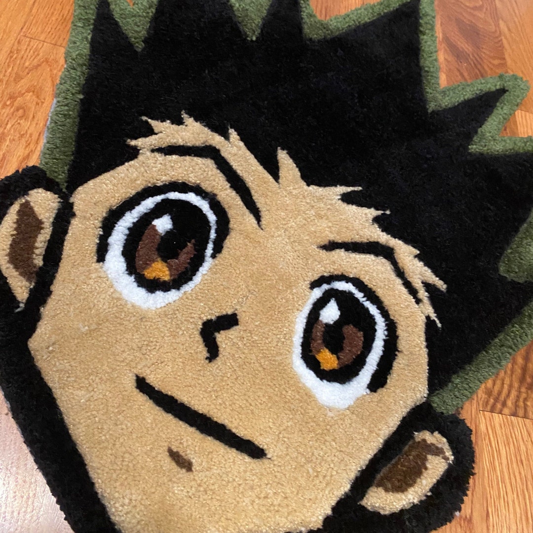 Anime Hand Tufted Rug | Gon - Etsy
