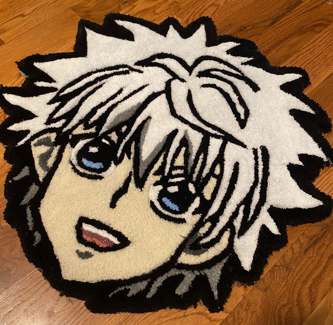 Anime Hand Tufted Rug | Killua - Etsy