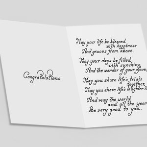 Best Wishes to the Bride and Groom Card, Congratulations on Your ...
