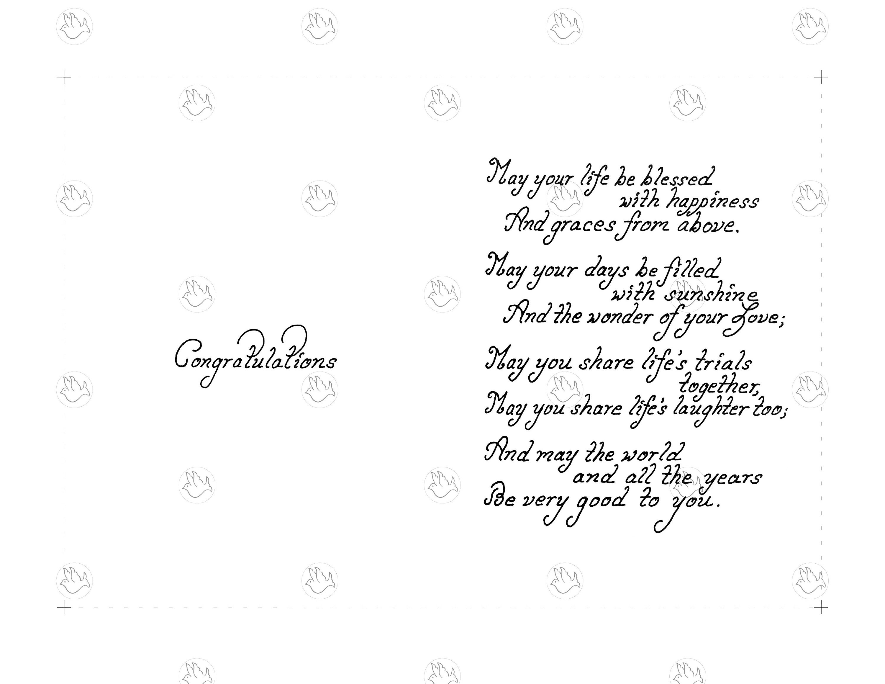 Best Wishes to the Bride and Groom Card, Congratulations on Your ...