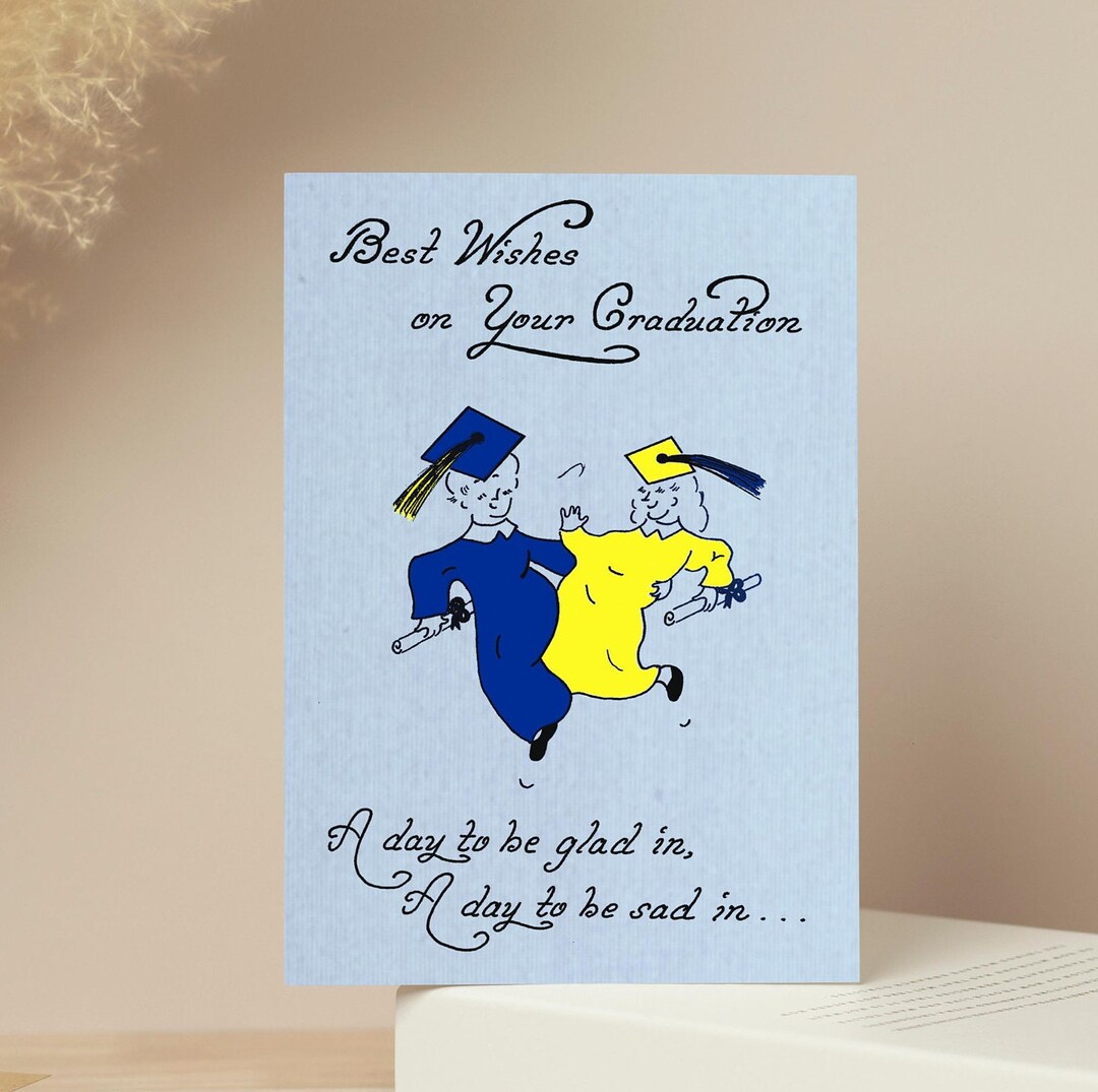 Best Wishes on Your Graduation Card, It's Your Graduation Enjoy ...