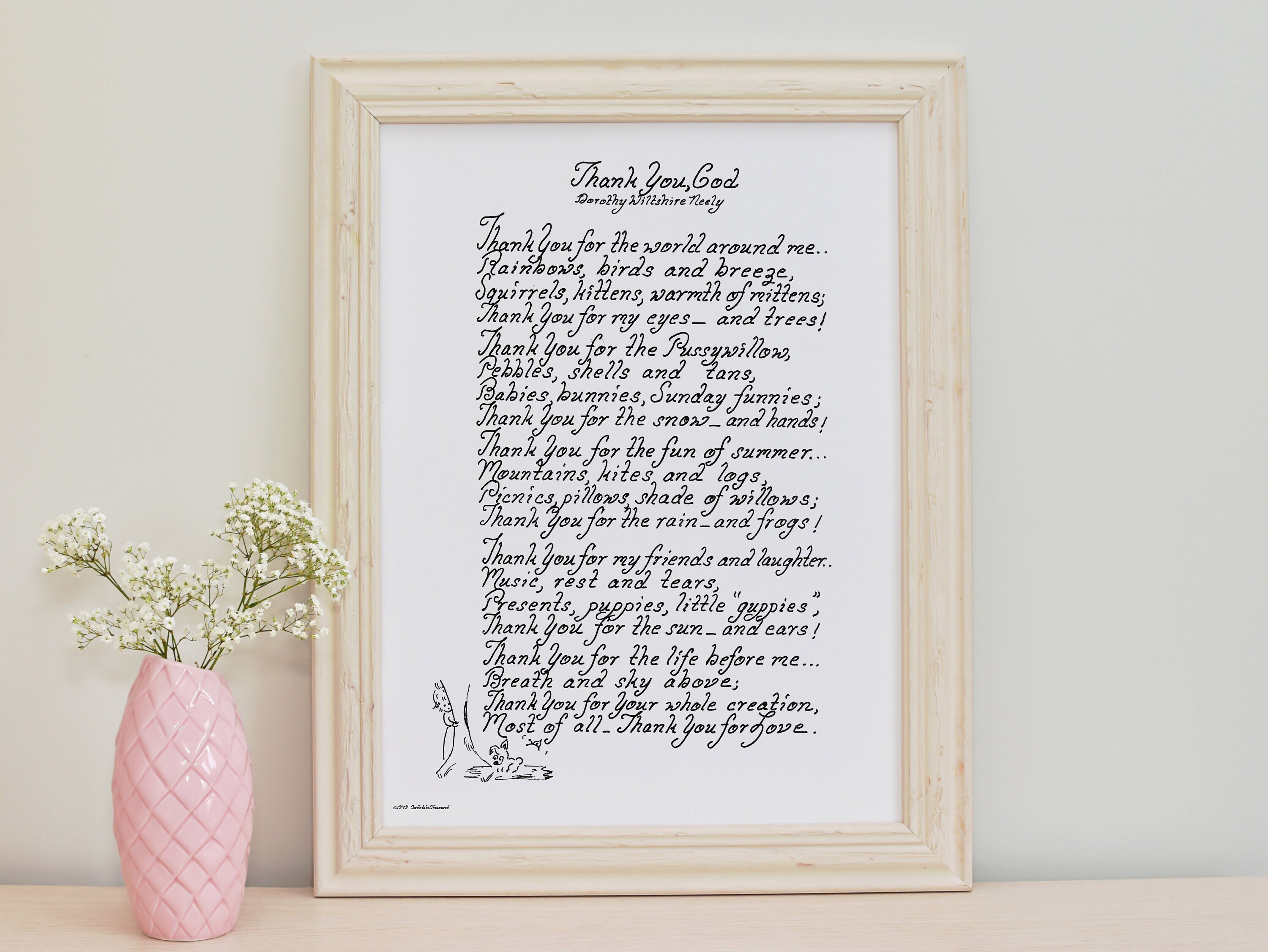 Thank You, God, Poem, Thank You for the Life Before Me, Thanks for Your ...