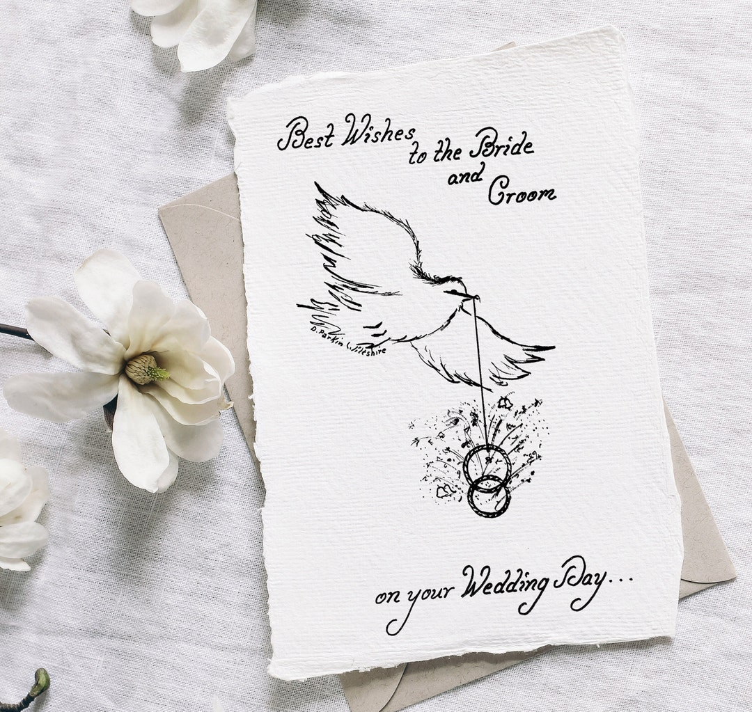 Best Wishes to the Bride and Groom Card, Congratulations on Your ...