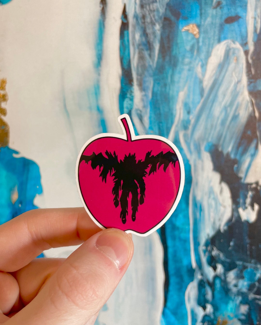 Death Note Ryuk Sticker I Gloss or Holographic Laminate L Waterproof I ...