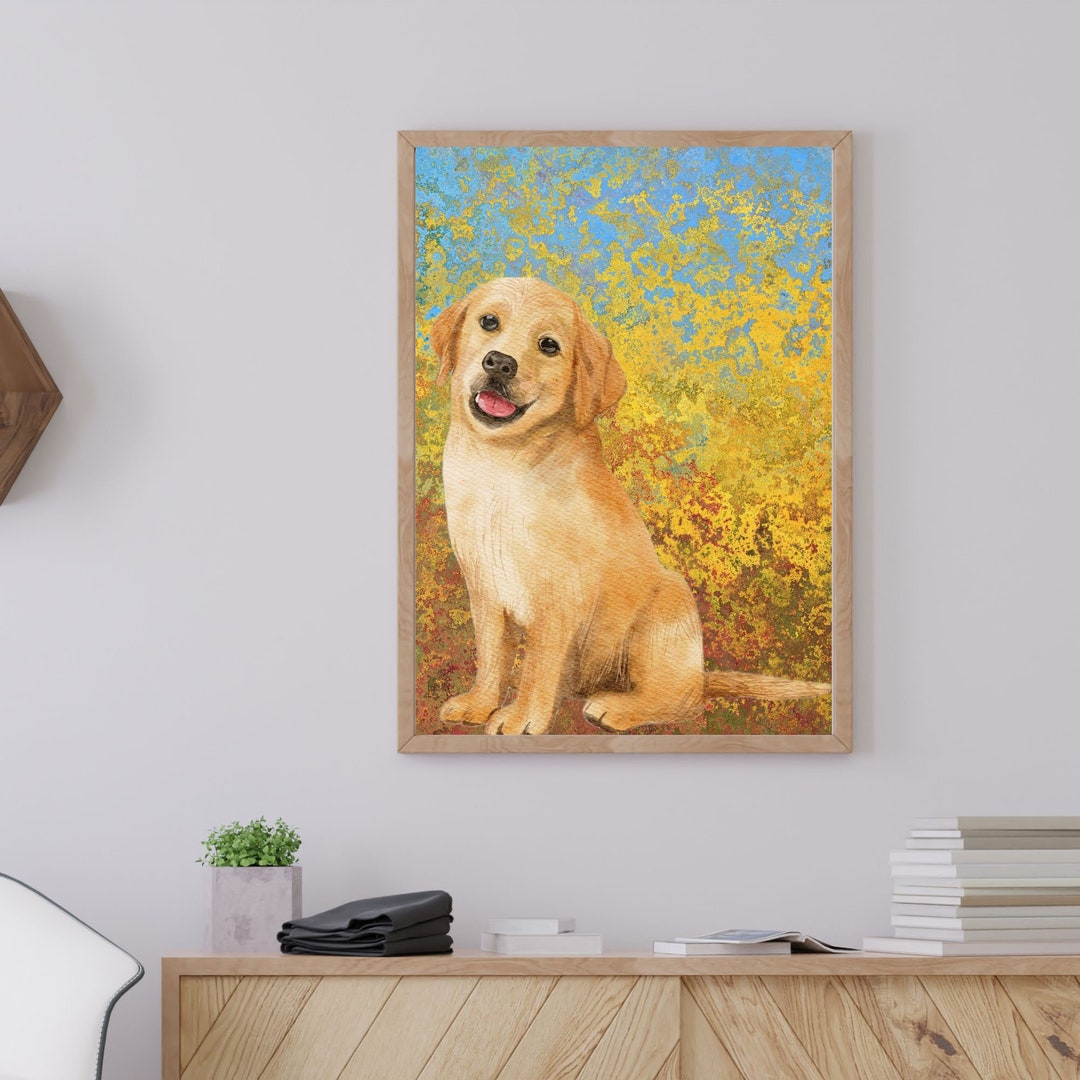 Dog Wall Art,printable Digital Download,animal Prints, Hipster Animal ...