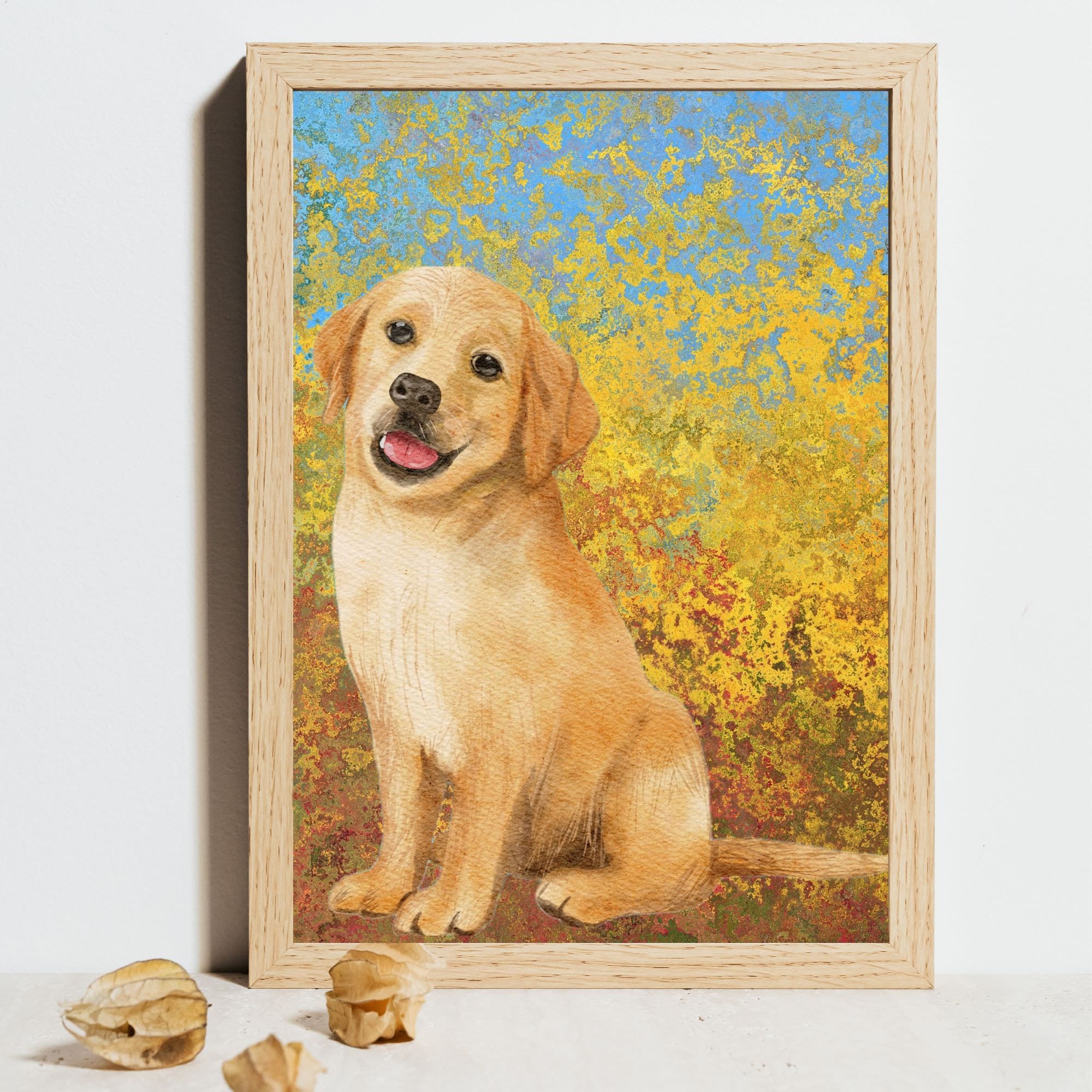 Dog Wall Art,printable Digital Download,animal Prints, Hipster Animal ...