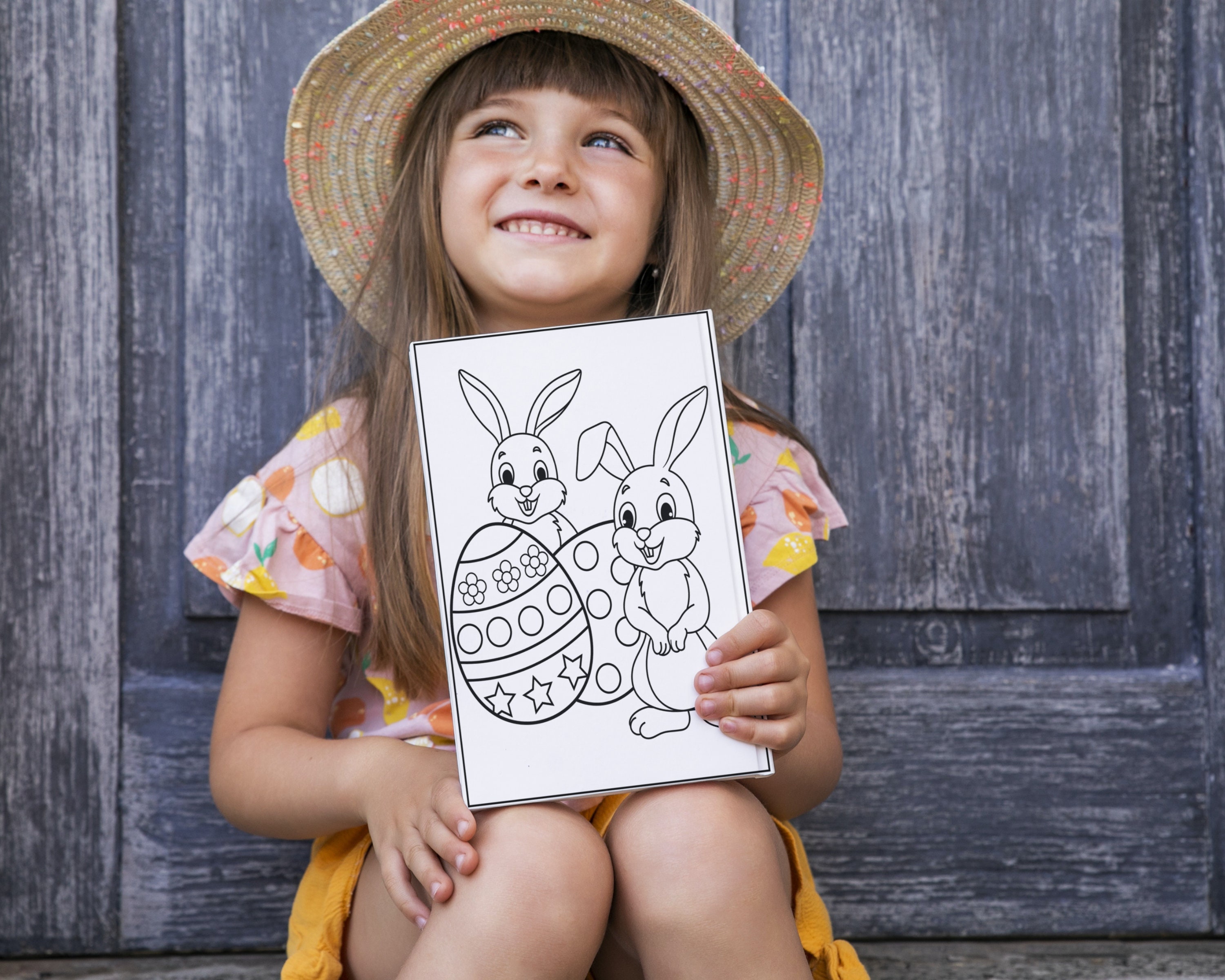 Easter Printable Coloring Pages for Kids, PDF File, (10 Pages Total ...
