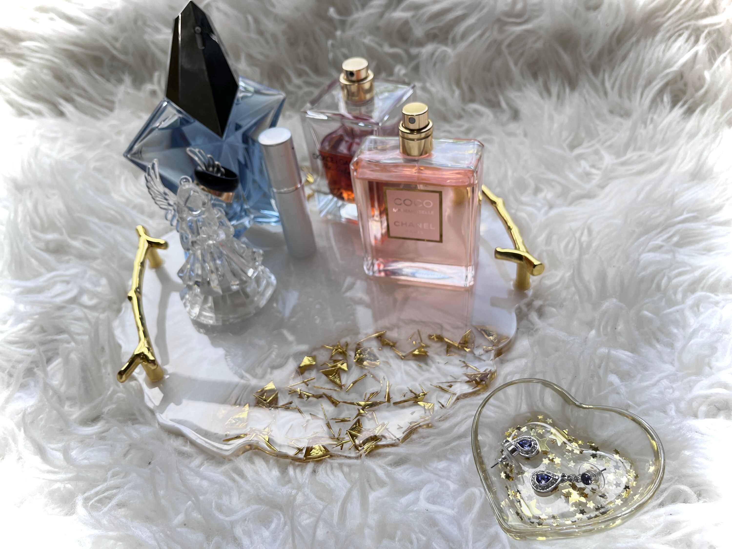 Decorative Trays, Vanity Tray, Jewelry Tray, Key Tray, Catch-all Tray ...