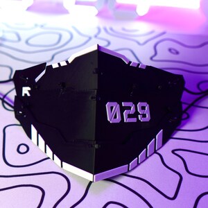 Cyberpunk Mask Protector, Tech Wear Mask, Tactical Mask, Armored Mask ...