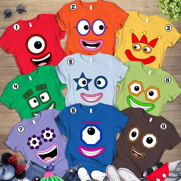 Number Block Costume - Etsy