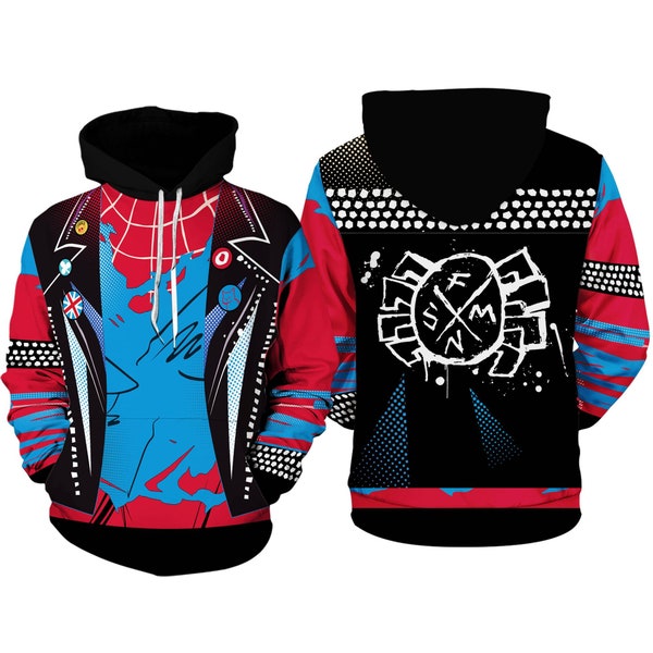 Spider Punk Print - Etsy