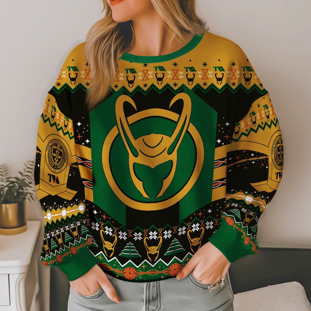 Loki Ugly Christmas Sweatshirt Classic Loki Loki Variants - Etsy