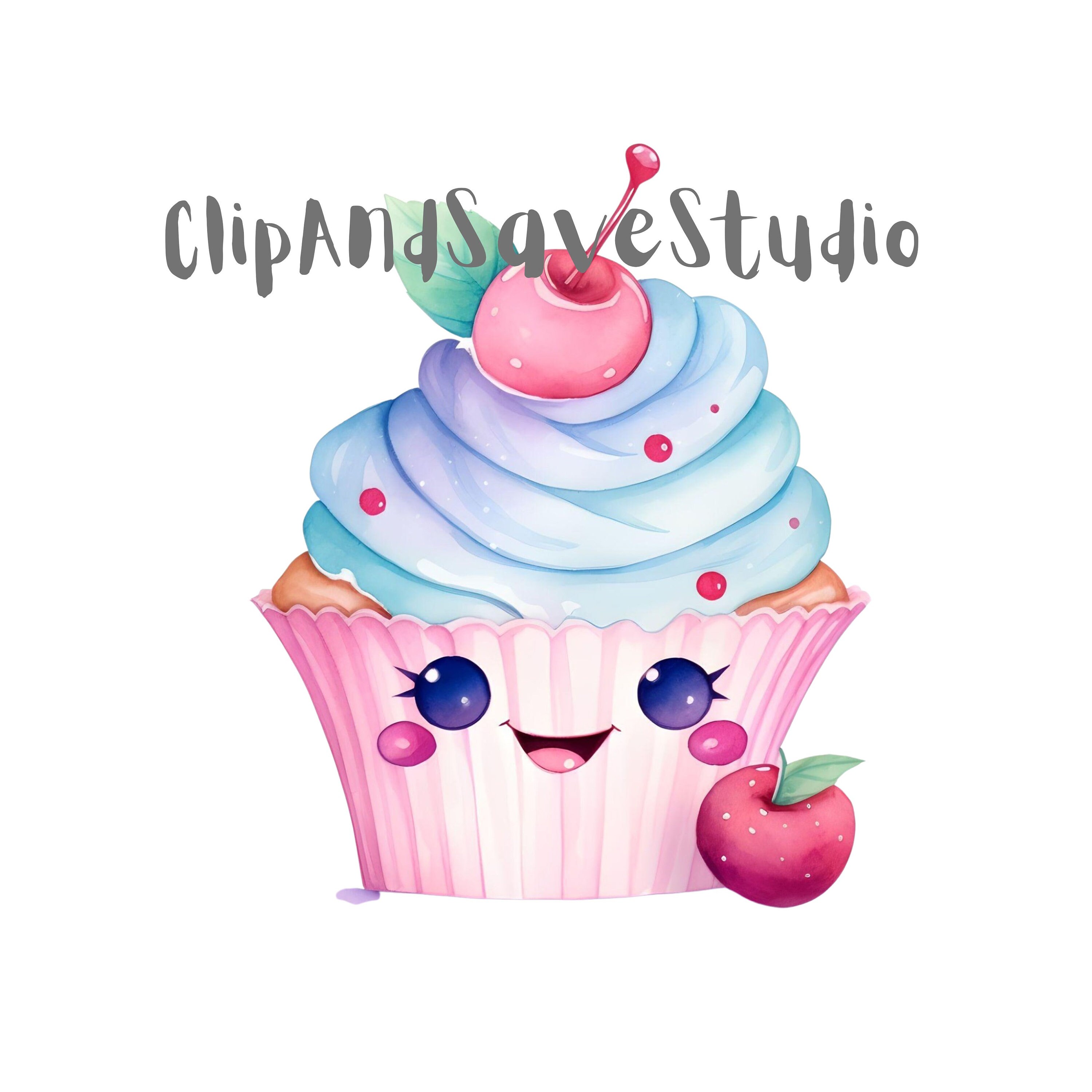 Sweet Treats Watercolor Clipart Bundle for Commercial Use - Etsy