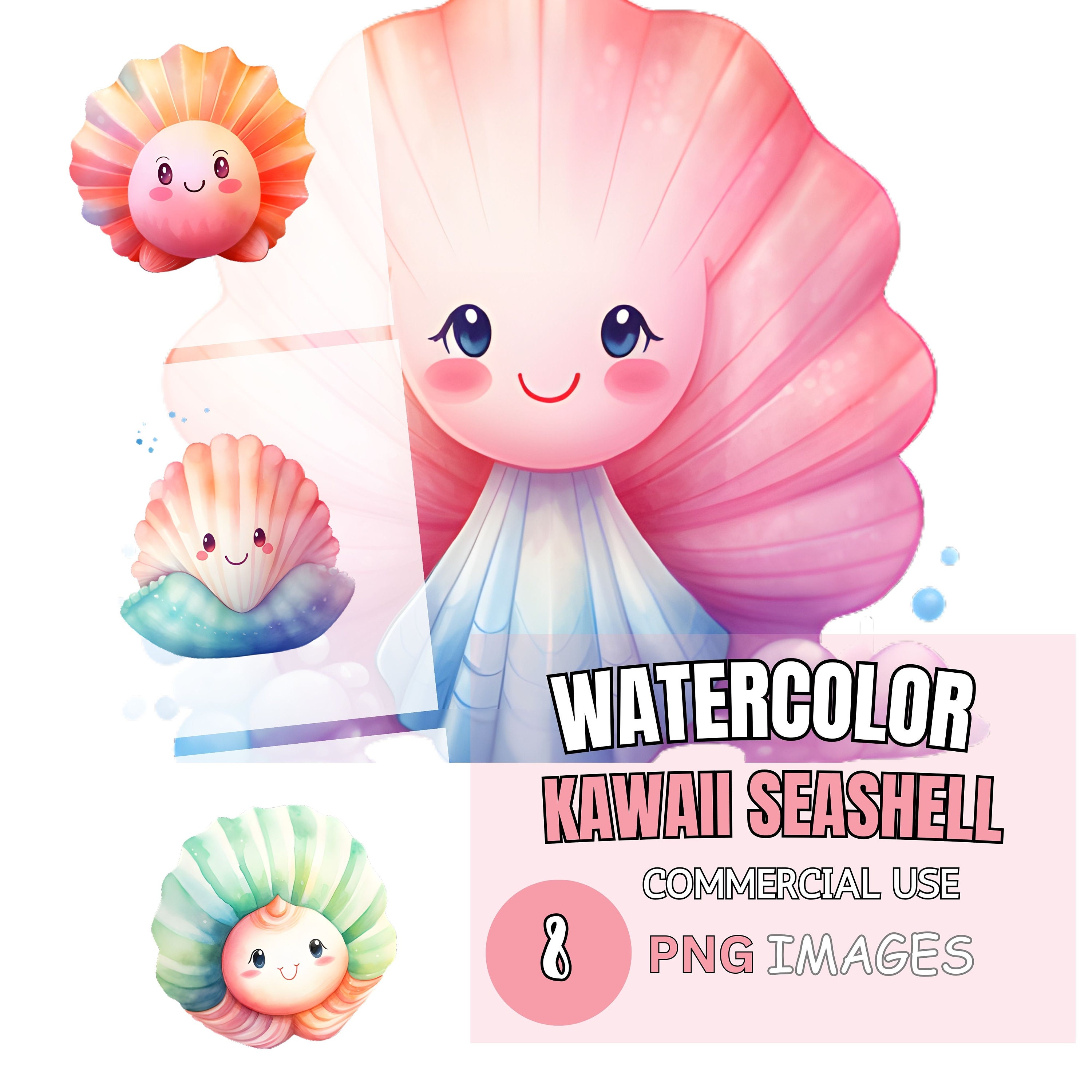 Open Seashell Cartoon