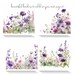 Watercolor Wild Floral Clipart Bundle,commercial Use,purple Flowers ...