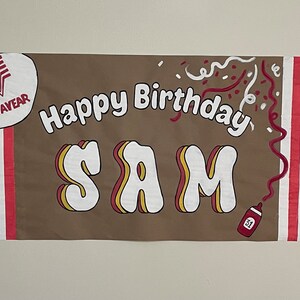 Hand Painted Banner for Party, Birthday, Baby/wedding Shower - Custom ...