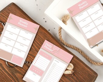 Digital Planner Canva Template - Etsy
