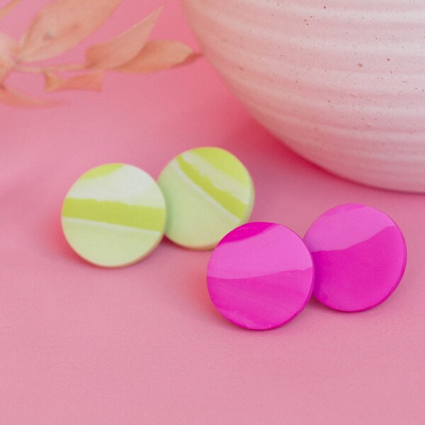 Hot Pink Circle - Etsy