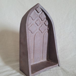 Handmade Medieval Gothic Ceramic Stoneware Shrine Altar Niche Reliquary ...
