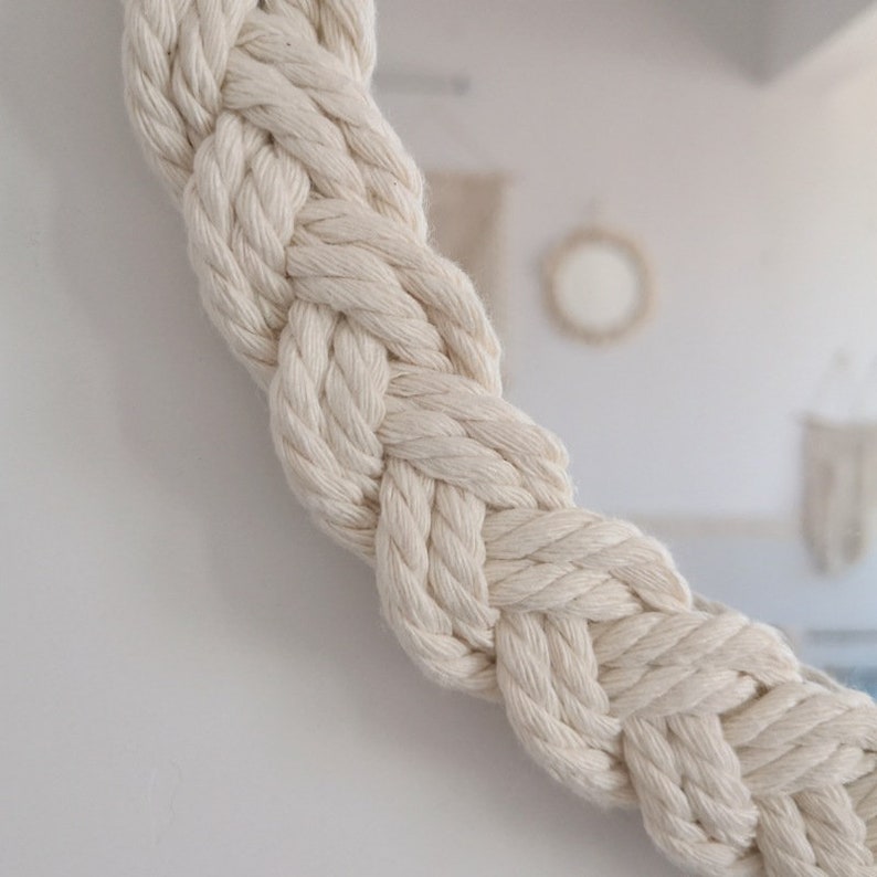 Slim Handmade Boho Mirror Sleek Wall Decor Ideal - Etsy