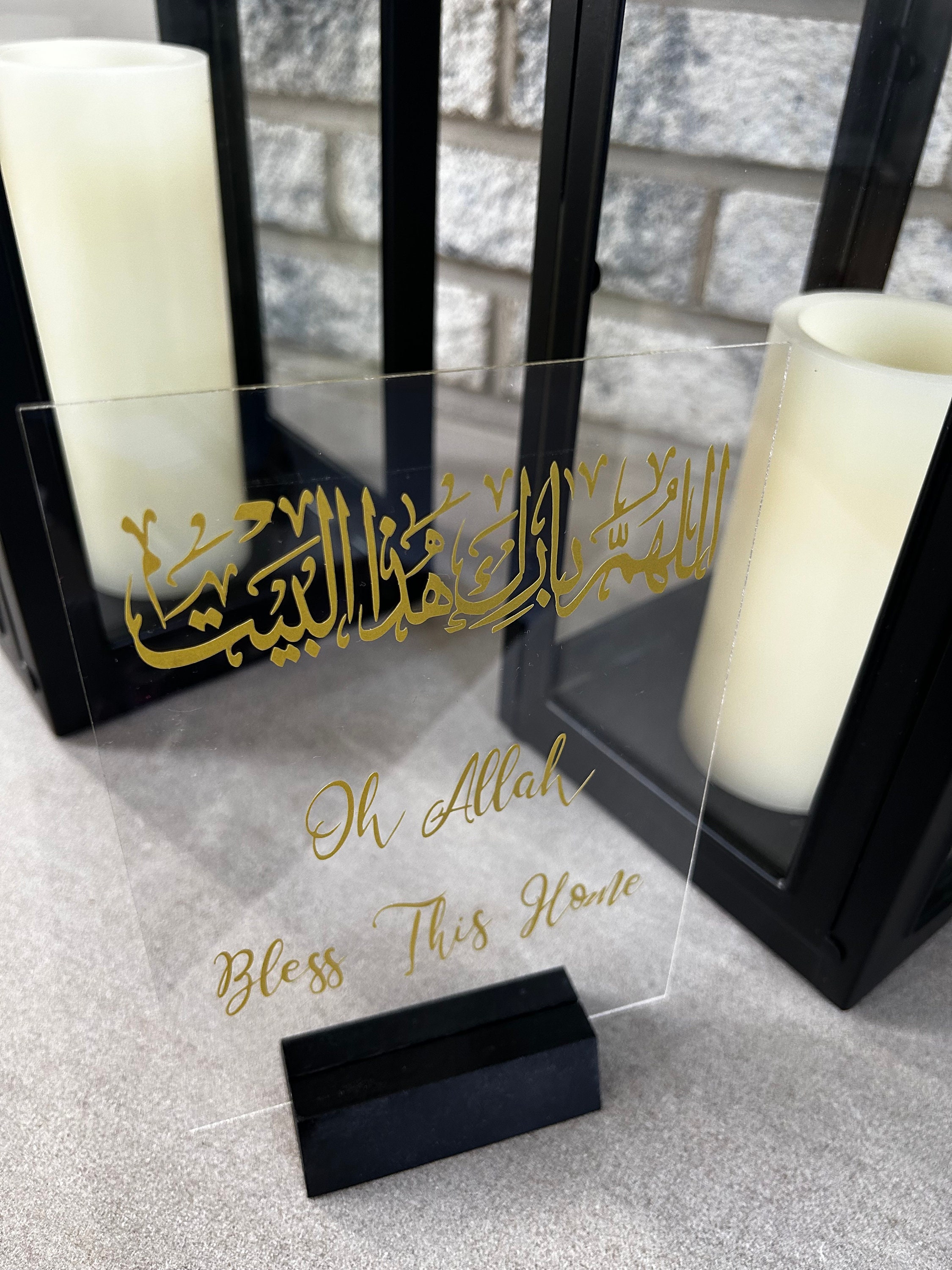 Bless Home Sign| Acrylic Bless Home Sign| Decor | Bless Home Decoration ...