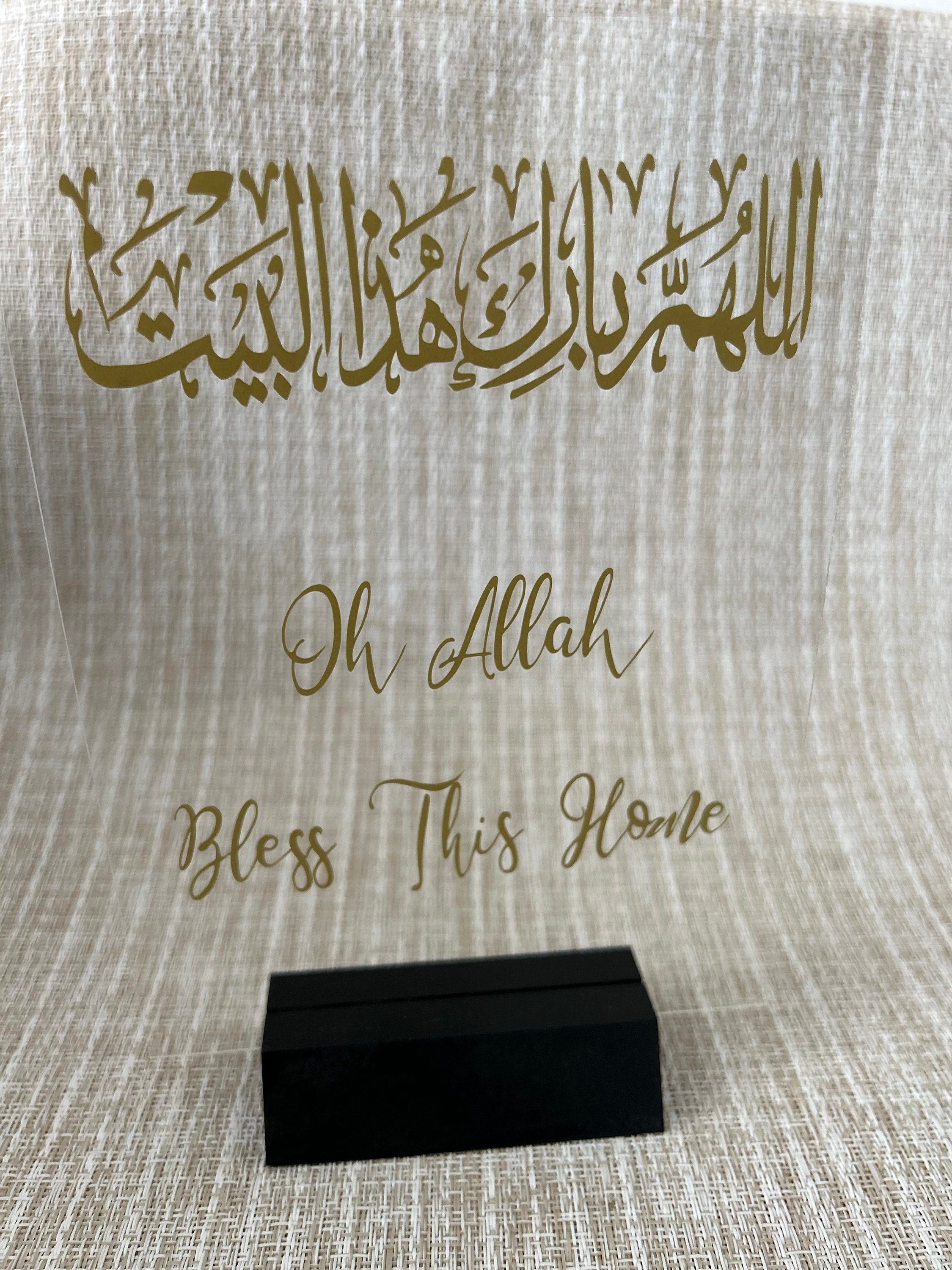 Bless Home Sign| Acrylic Bless Home Sign| Decor | Bless Home Decoration ...