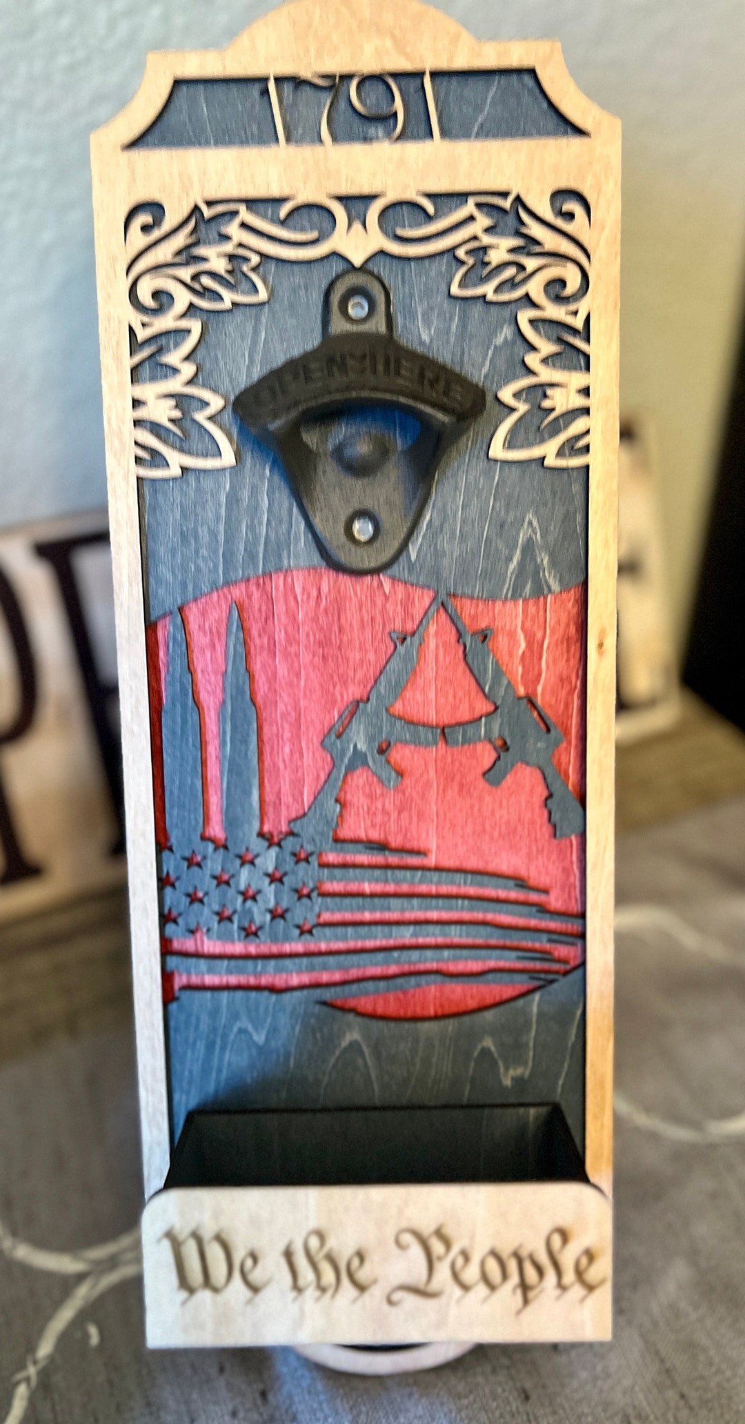 1791 2nd Amendment Wall Bottle Opener - Etsy
