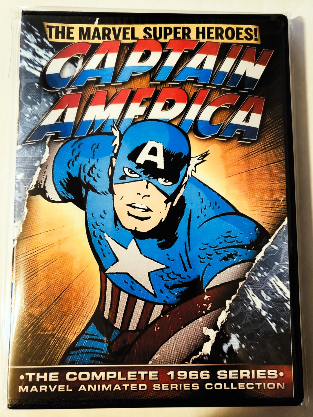 Captain America Complete Animated Series 1966 DVD - Etsy Denmark