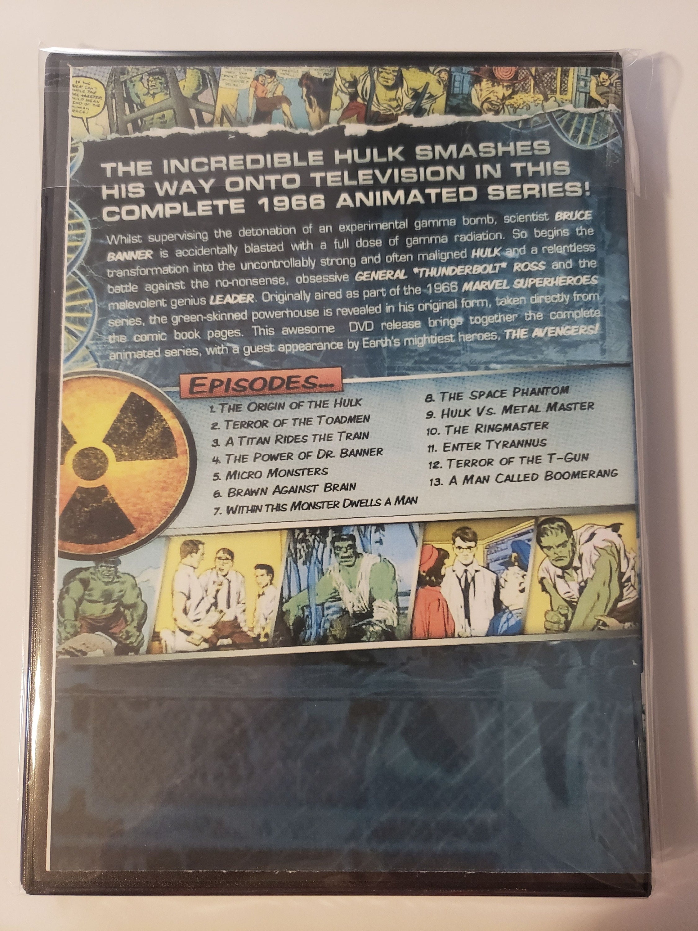 The Incredible Hulk Complete 1966 Animated Series 2 DVD Set - Etsy