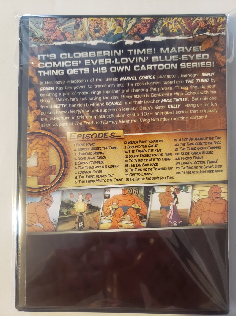 The Thing Complete 1979 Animated Series 2 DVD Set - Etsy