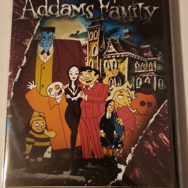 Addams Family Animated Series Dvd - Etsy