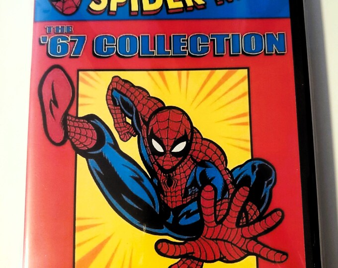 Spiderman 1967 DVD Animated Complete Series - Etsy
