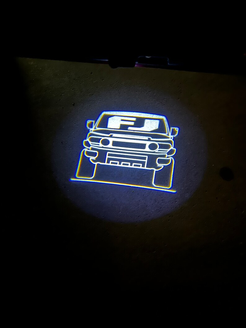 Toyota FJ Cruiser Welcome Lights Door Lights Projector 2 - Etsy